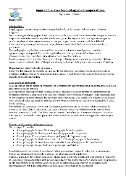 Apprendre avec les pédagogies coopératives, Sylvain Connac ...