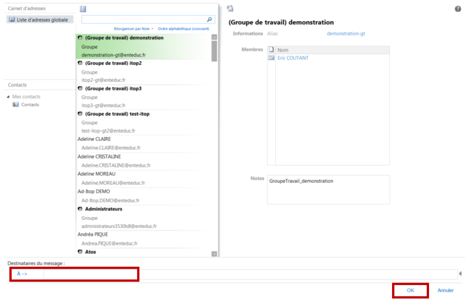 Prise en main de l'ENT - Itop Netcollège - Redirection des mails ENT ...